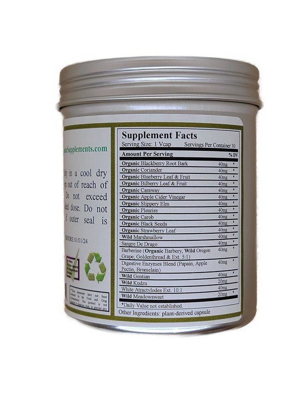 Diarrhea Control, Diarrea Digestion – Green Organic Supplements