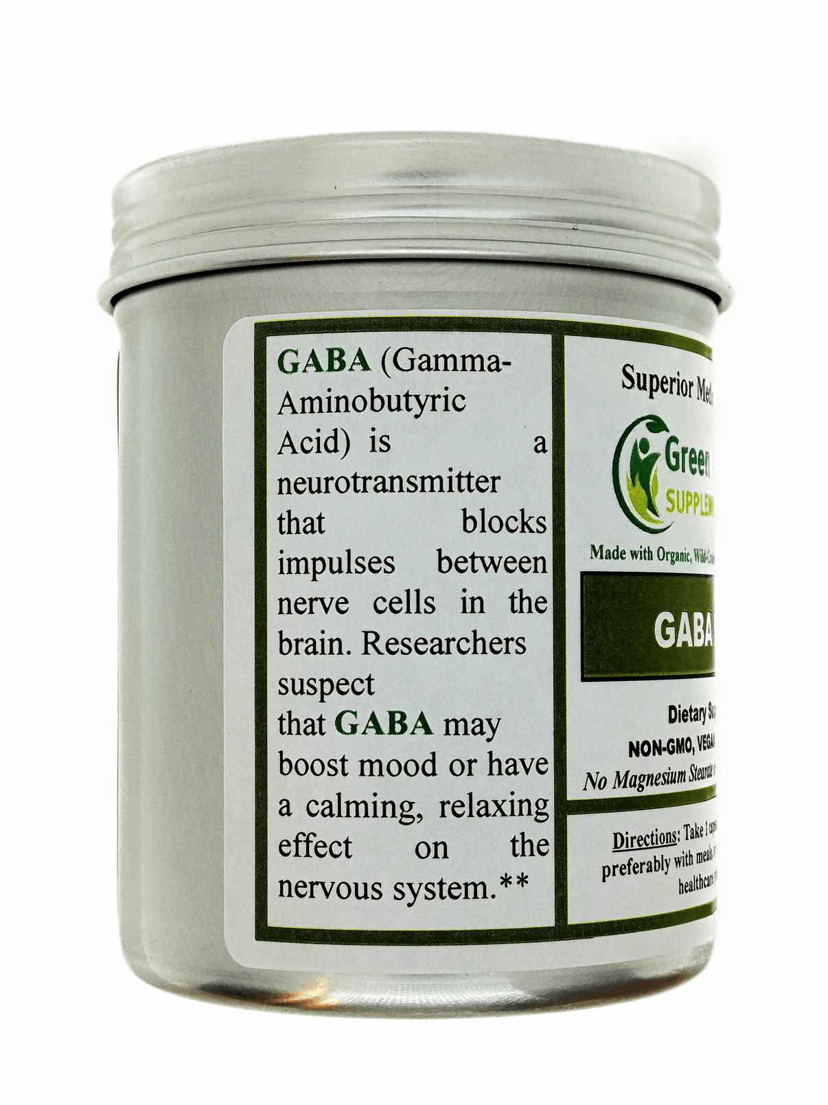 Gaba Supplement – Green Organic Supplements