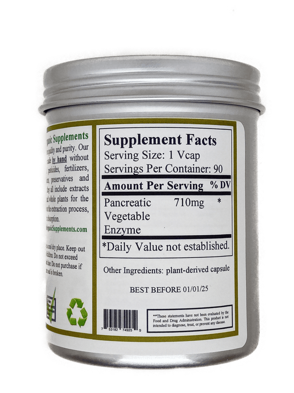 Pancreatic Enzymes, Lipase, Pancreas, Pancreatitis, Pancreatin – Green ...