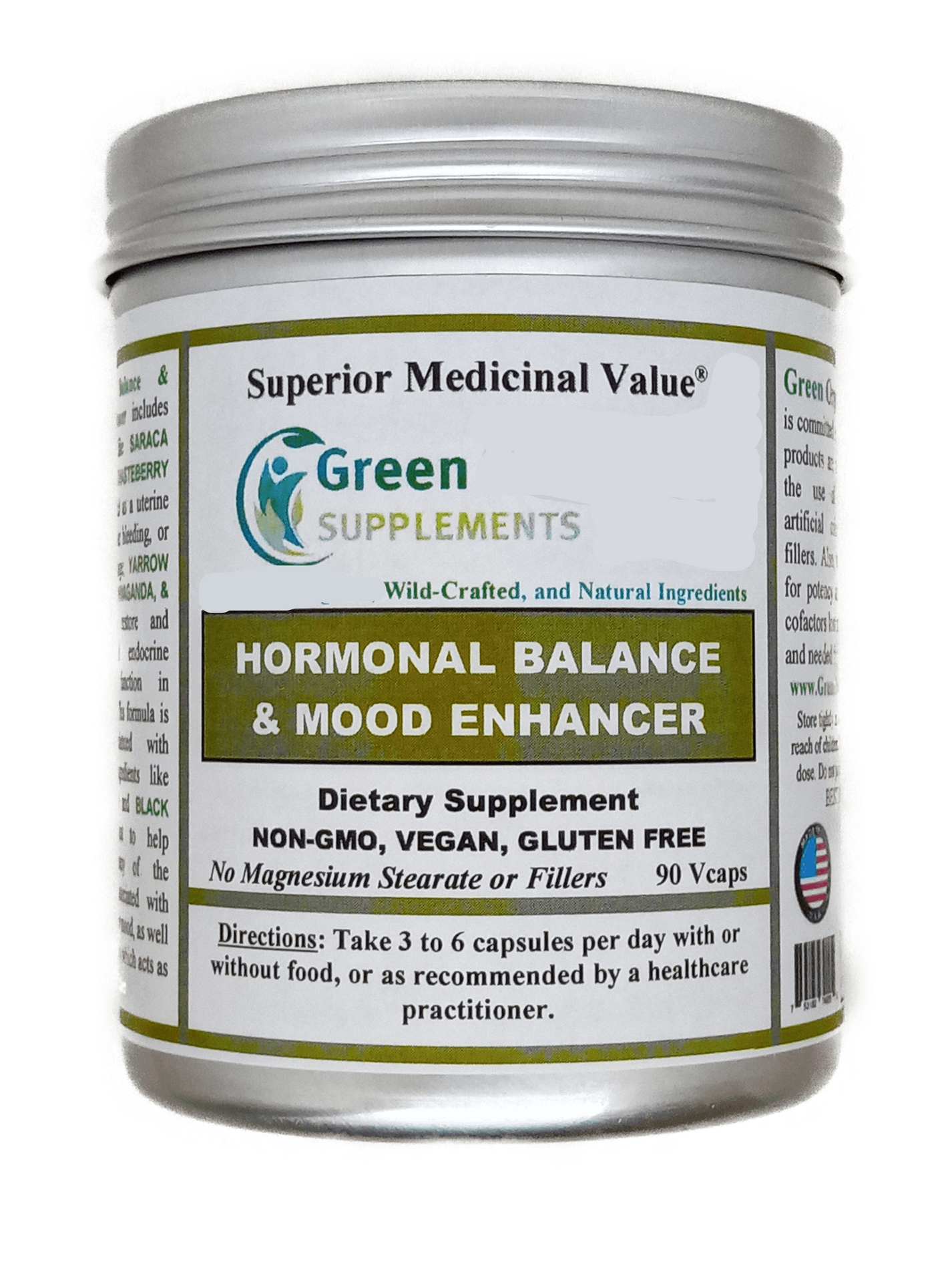 PMS, Mood Enhancer, Hormonal Balance, Hormones, Hot Flashes – Green ...