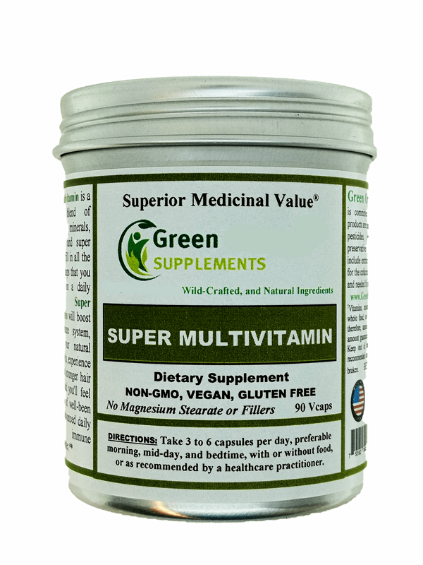 Super Multivitamin - Comprehensive Wellness in Every Dose – Green ...