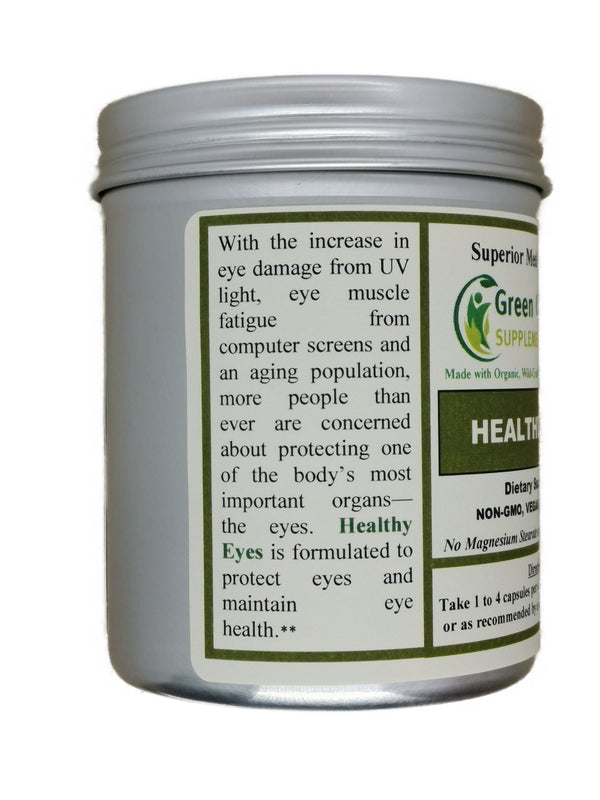 Eyes, Vision, Lutein, Zeaxanthin, Macula – Green Organic Supplements